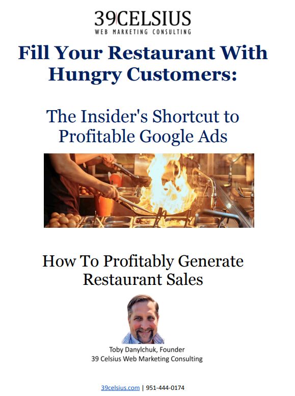 The Insider's Shortcut to Profitable Google Ads for Restaurants - 39 Celsius Web Marketing ...